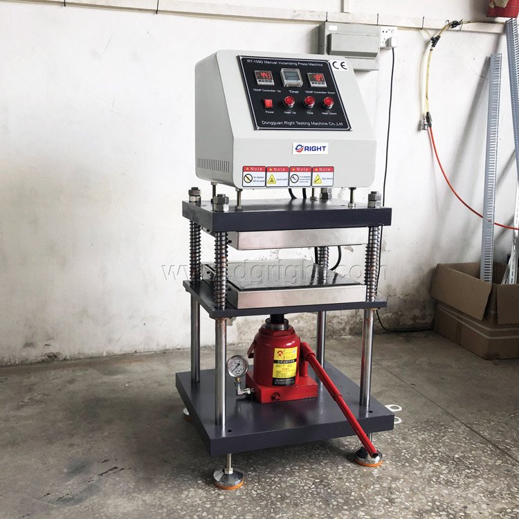 RT-109D Manual Vulcanizing Press Machine - Dongguan Right Instrument Co ...