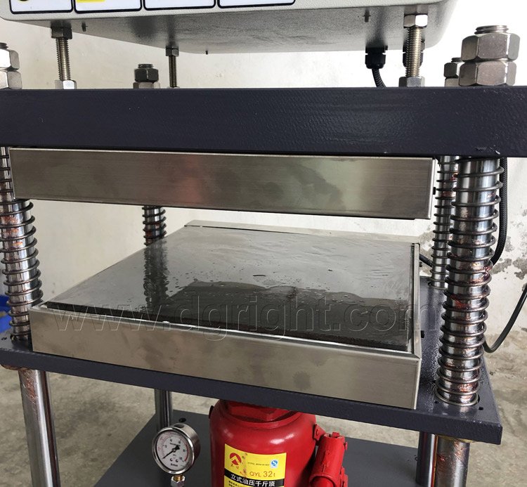 RT-109D Manual Vulcanizing Press Machine - Dongguan Right Instrument Co ...