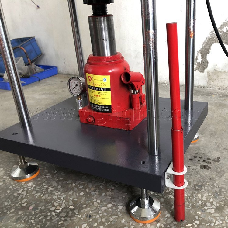 RT-109D Manual Vulcanizing Press Machine - Dongguan Right Instrument Co ...