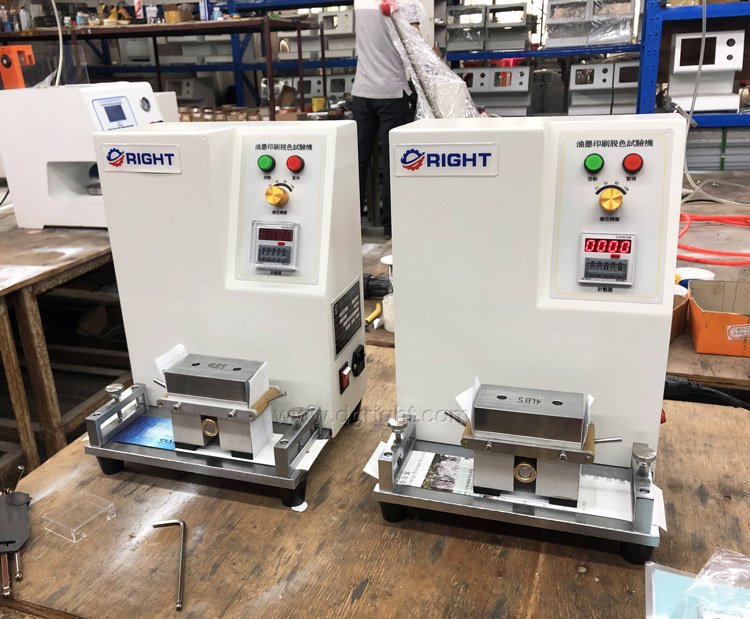 RT-426 ISO/ASTM Standard Ink Rub Resistance Tester - Dongguan Right ...